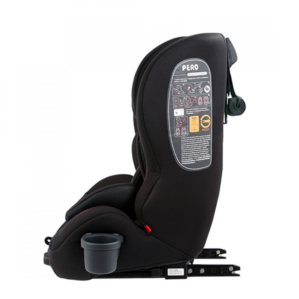 Luce90 ISOFIX安全座椅 - 透氣黑 - PERO購物網